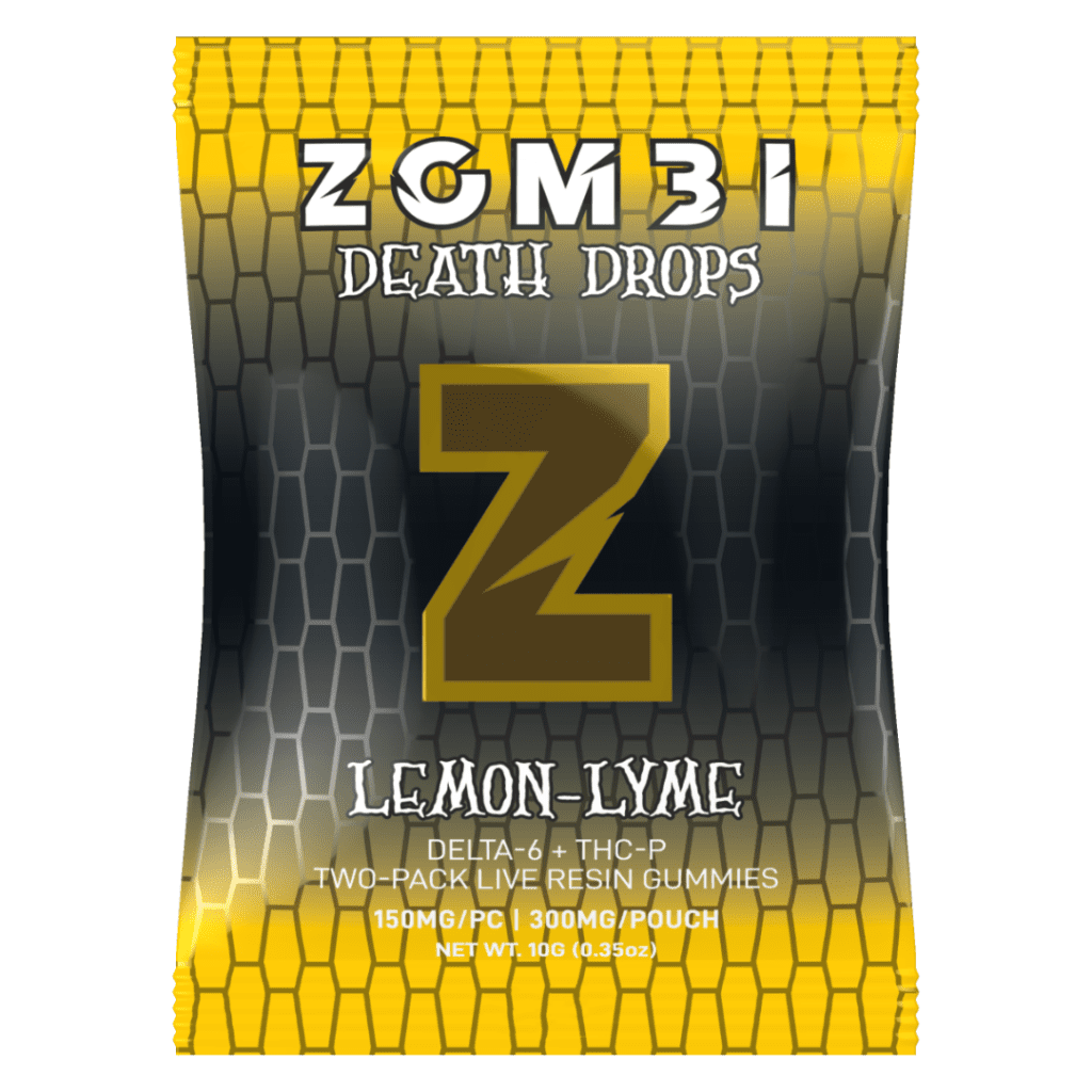 Shop Zombi Death Drops Gummies 150mg | D8 Gas