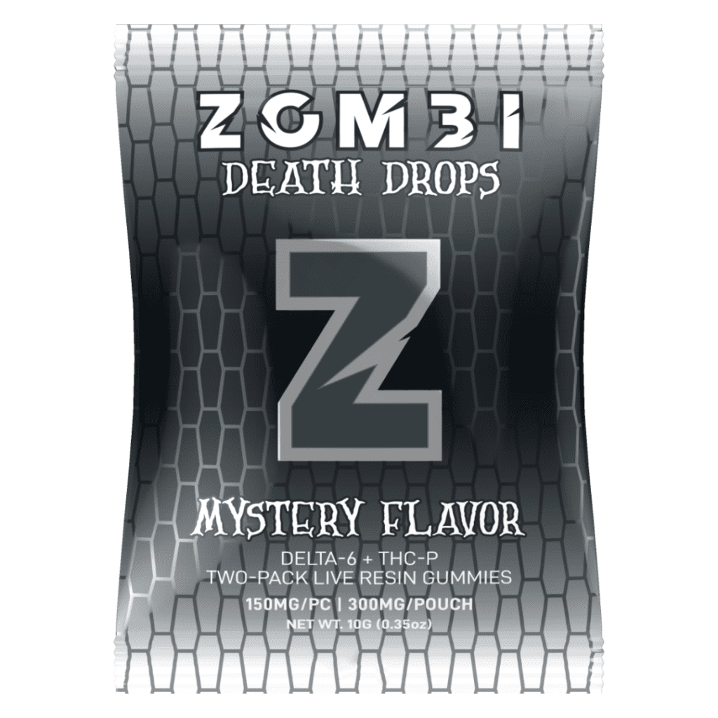 Shop Zombi Death Drops Gummies 150mg | D8 Gas