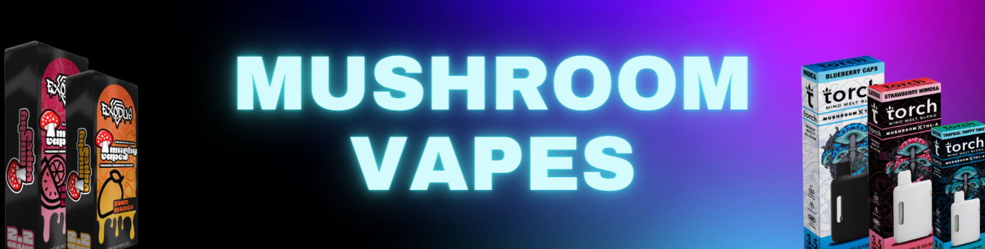 Shop Mushroom Vapes Collection | Amanita Blend | D8 Gas