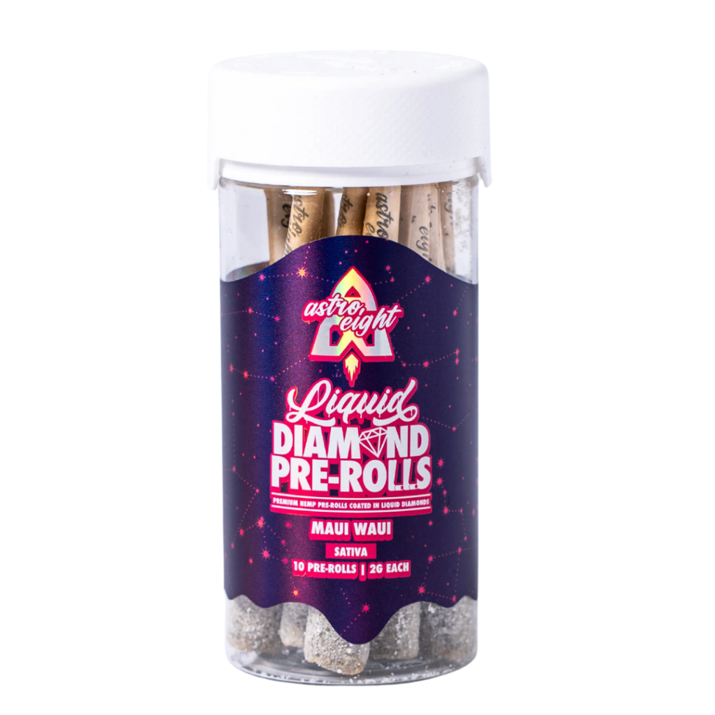 Astro Eight THC-A Liquid Diamond Pre-Rolls 20G | 10ct - D8 GAS