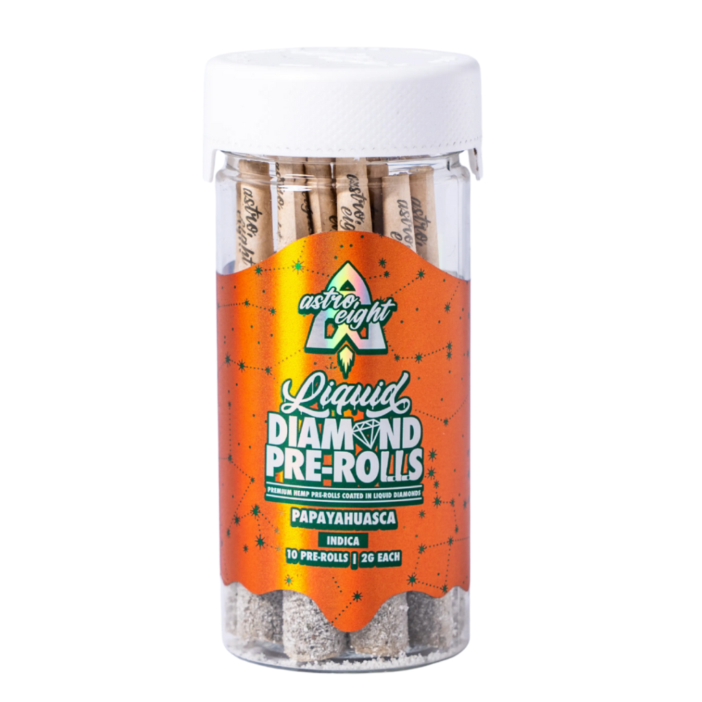 Astro Eight THC-A Liquid Diamond Pre-Rolls 20G | 10ct - D8 GAS