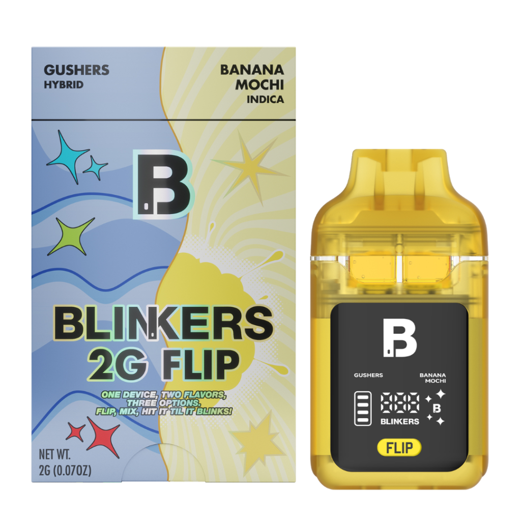 Blinkers 2G Flip Disposable Vape Cart - D8 Gas