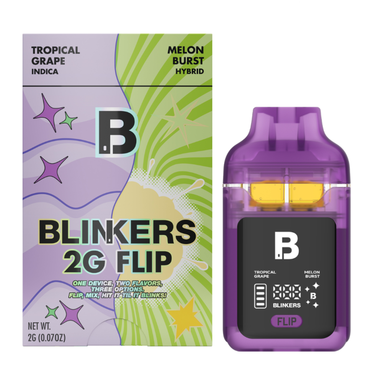 Blinkers 2G Flip Disposable Vape Cart - D8 Gas