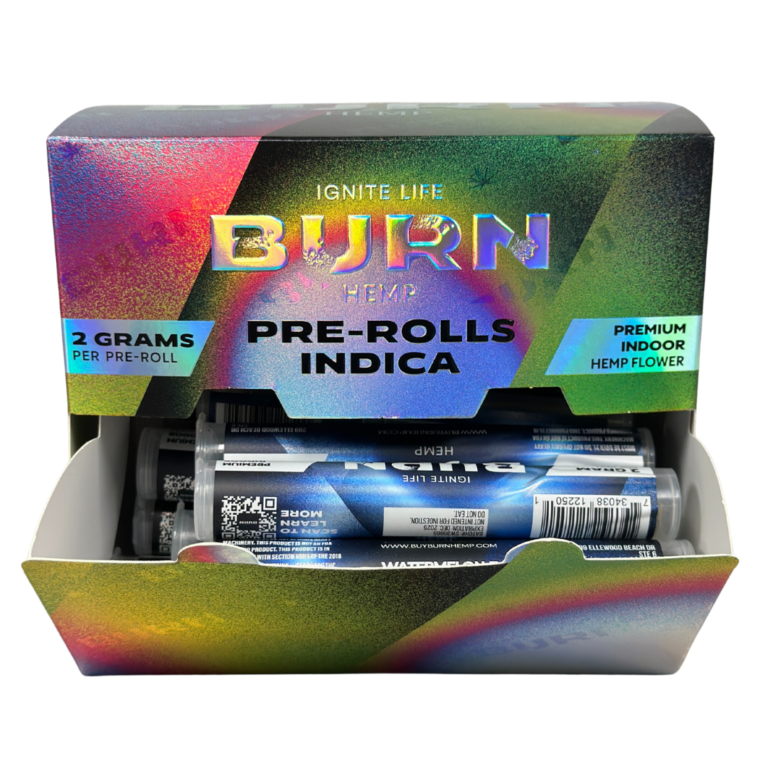 Burn Hemp THC-A Pre Roll Kit | 60G - D8 Gas