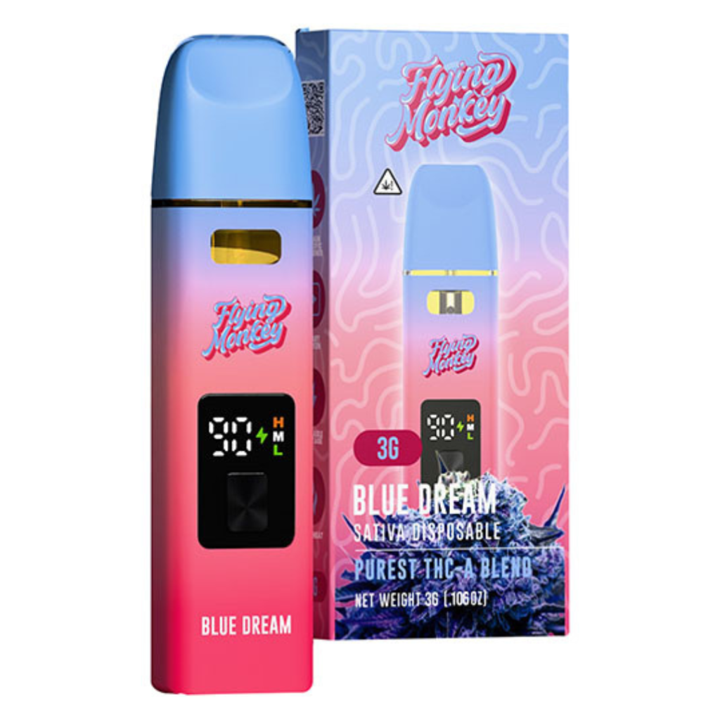 Flying Monkey Purest THC-A Blend Disposable Vape 3G - D8 Gas