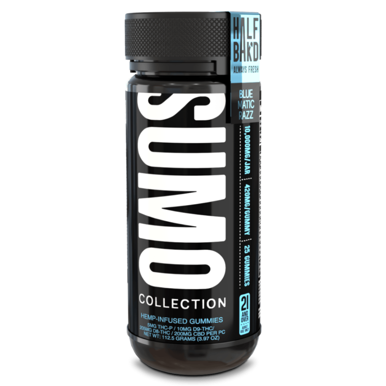 Buy Half Bak'd Sumo Gummies 10000mg - D8 Gas