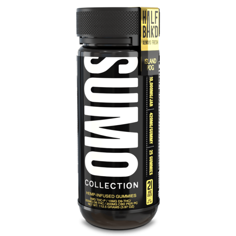 Buy Half Bak'd Sumo Gummies 10000mg - D8 Gas