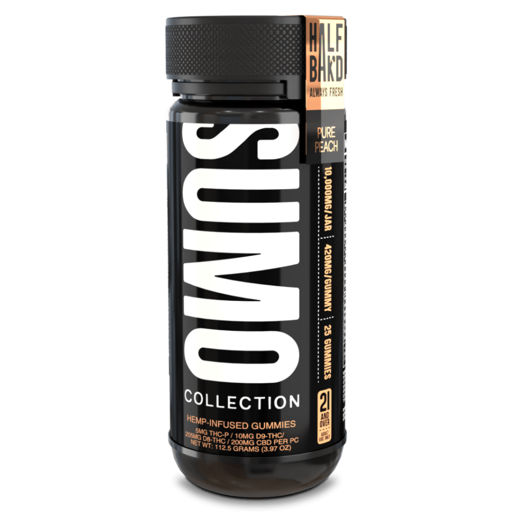 Buy Half Bak'd Sumo Gummies 10000mg - D8 Gas