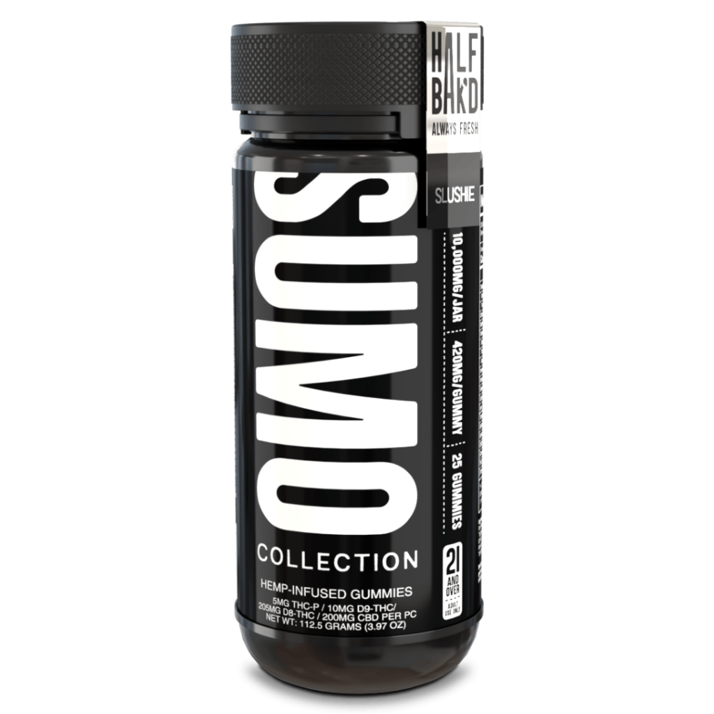 Buy Half Bak'd Sumo Gummies 10000mg - D8 Gas