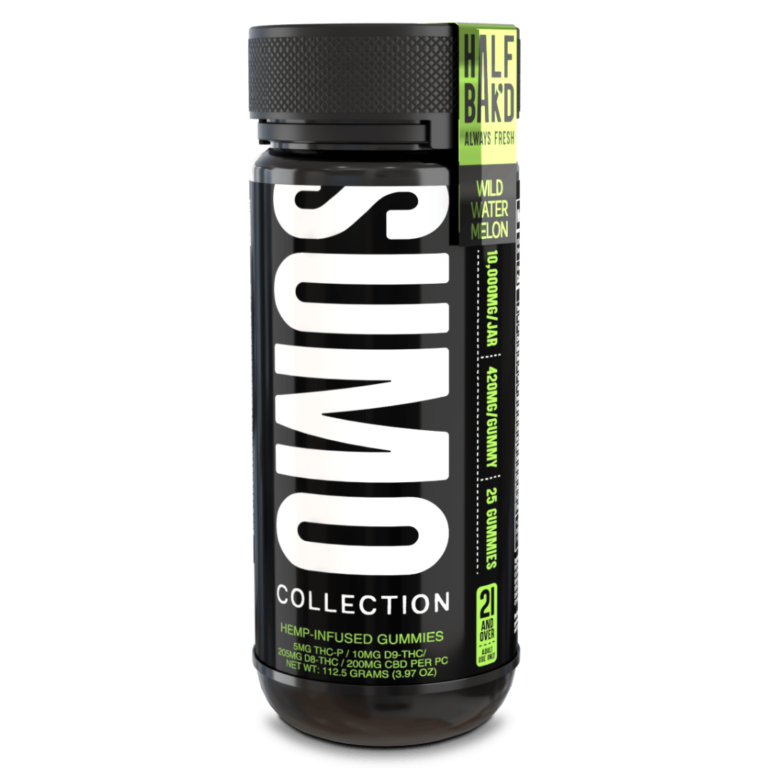 Buy Half Bak'd Sumo Gummies 10000mg - D8 Gas