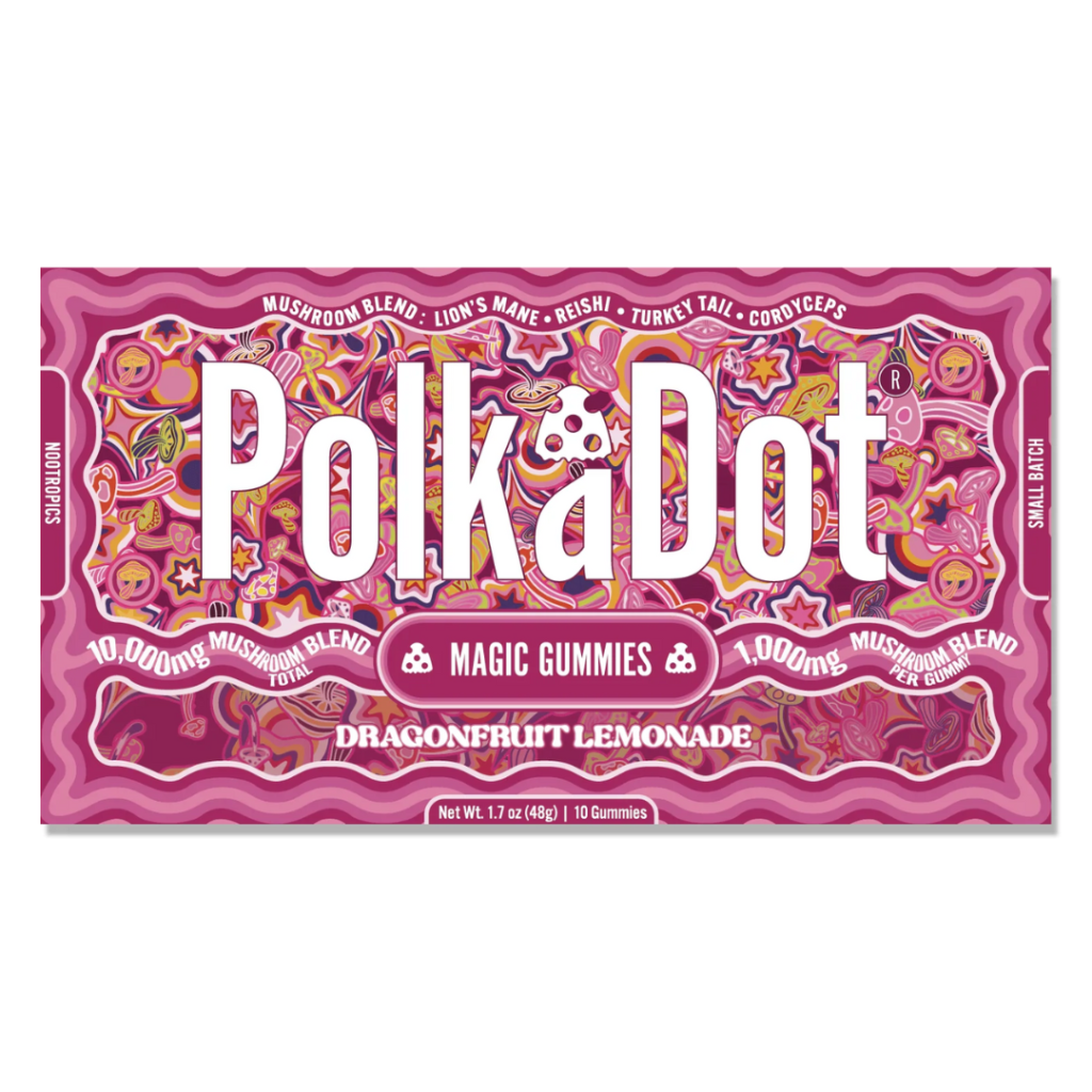 PolkADot Magic Mushroom Gummies 10000MG - D8 GAS