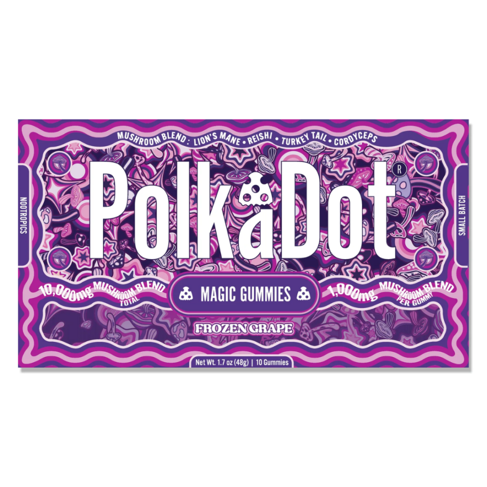 PolkADot Magic Mushroom Gummies 10000MG - D8 GAS