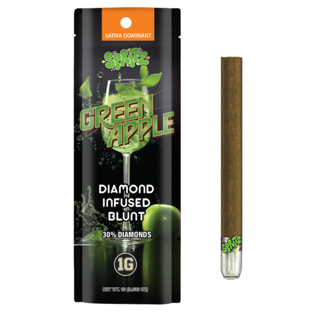 Spritz THC-A Diamond Infused Blunt 1G - Spritz Blunt