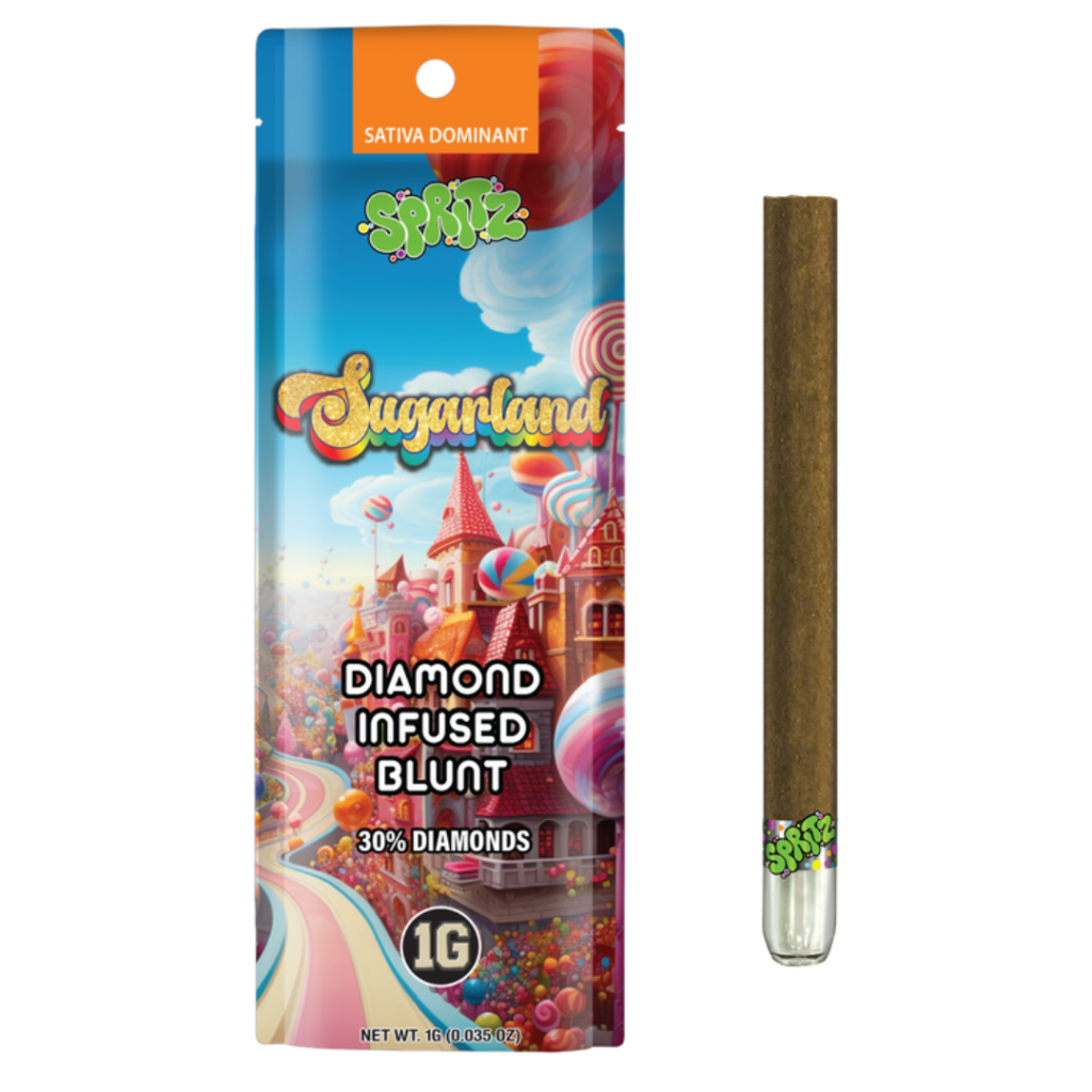 Spritz THC-A Diamond Infused Blunt 1G - Spritz Blunt