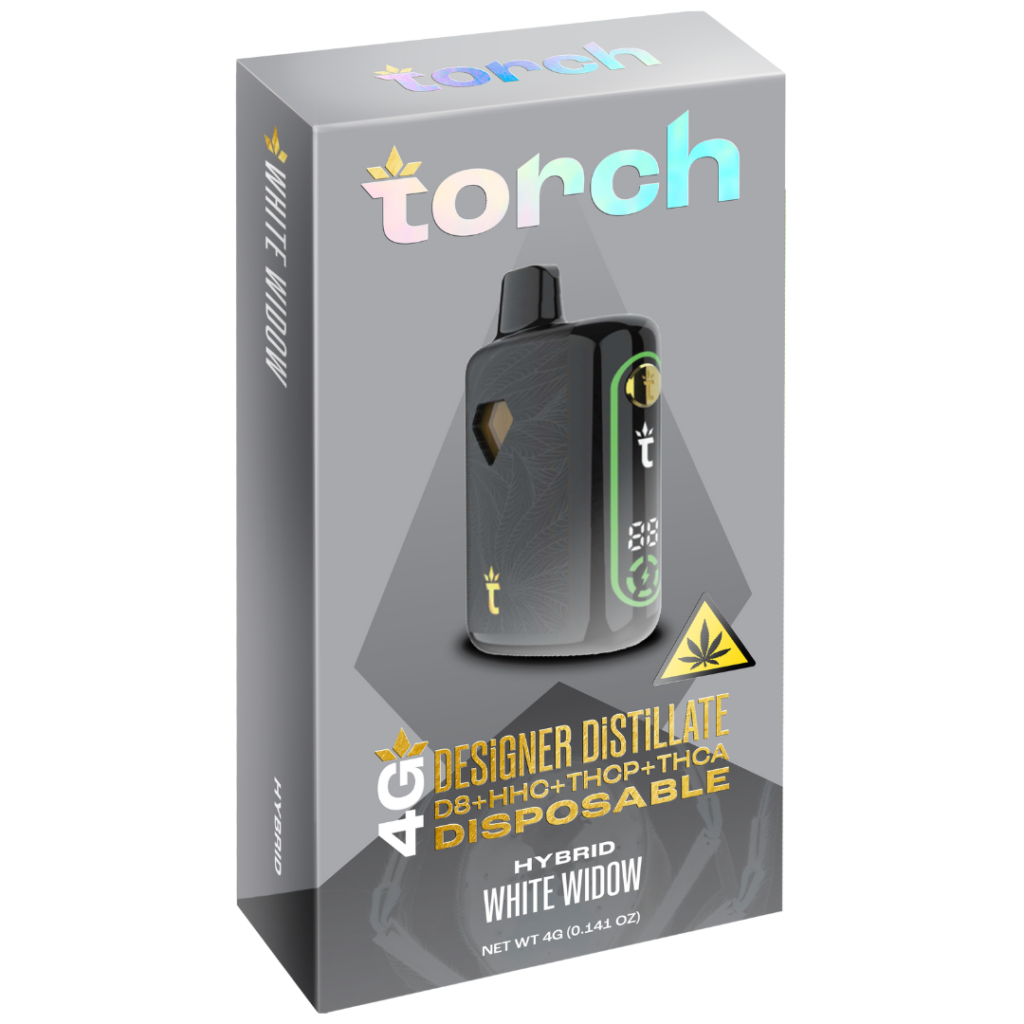 Torch Designer Distillate Disposable 4G - D8 Gas